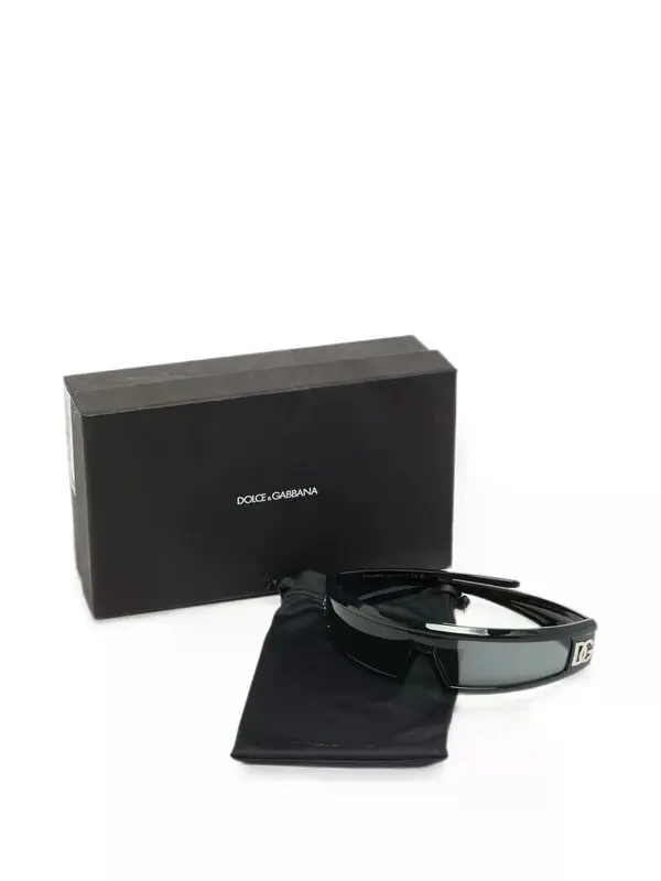 Dolce & Gabbana Shield Logo Sunglasses