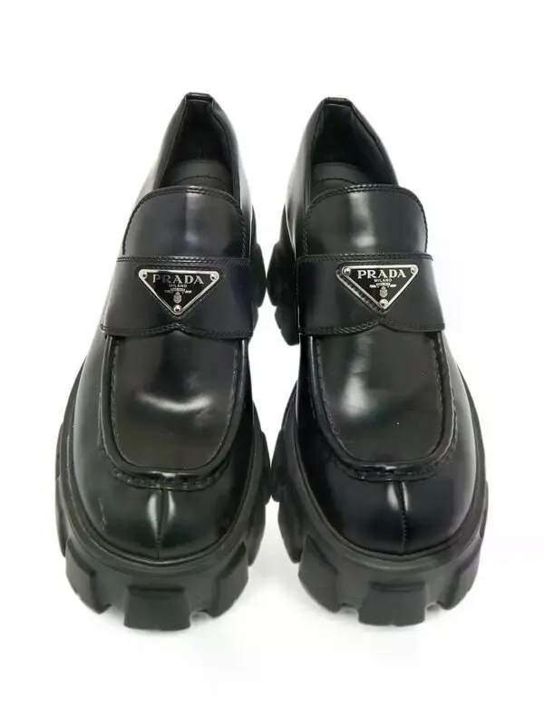 Prada Monolith Loafers