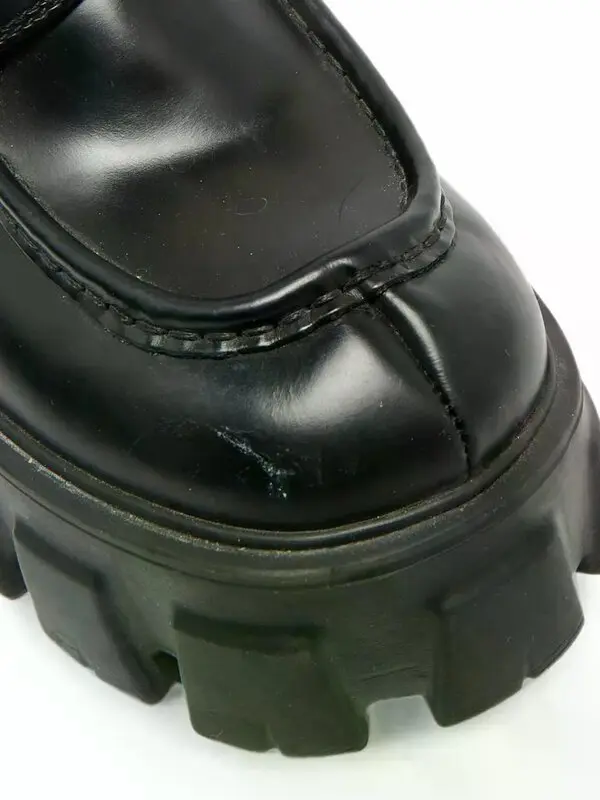 Prada Monolith Loafers