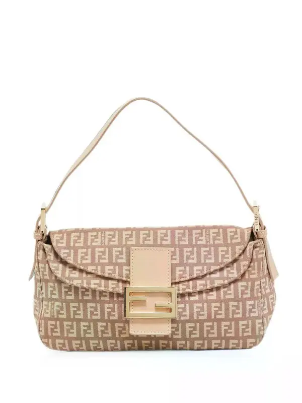Fendi 2005 Baguette Zucchino Forever Shoulder Bag