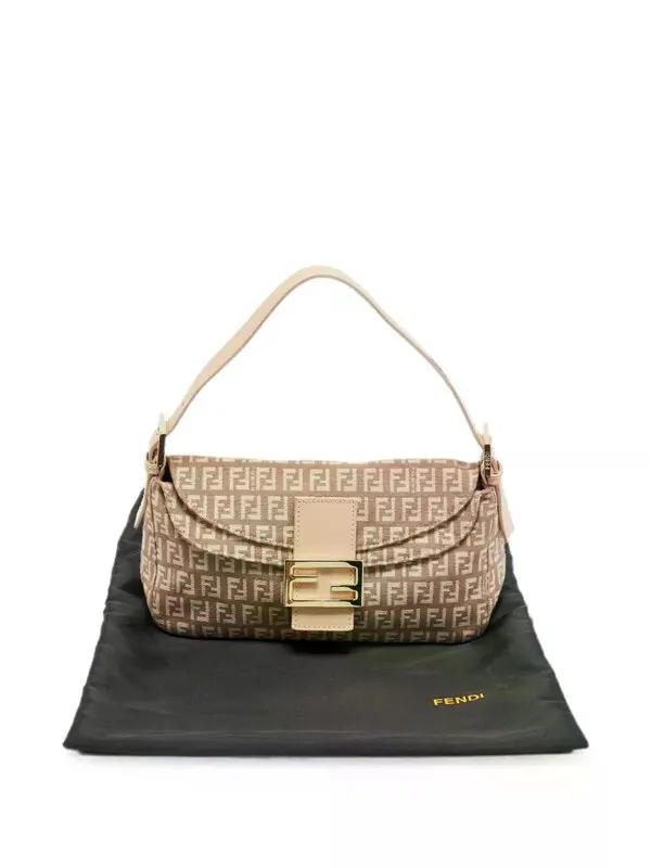 Fendi 2005 Baguette Zucchino Forever Shoulder Bag