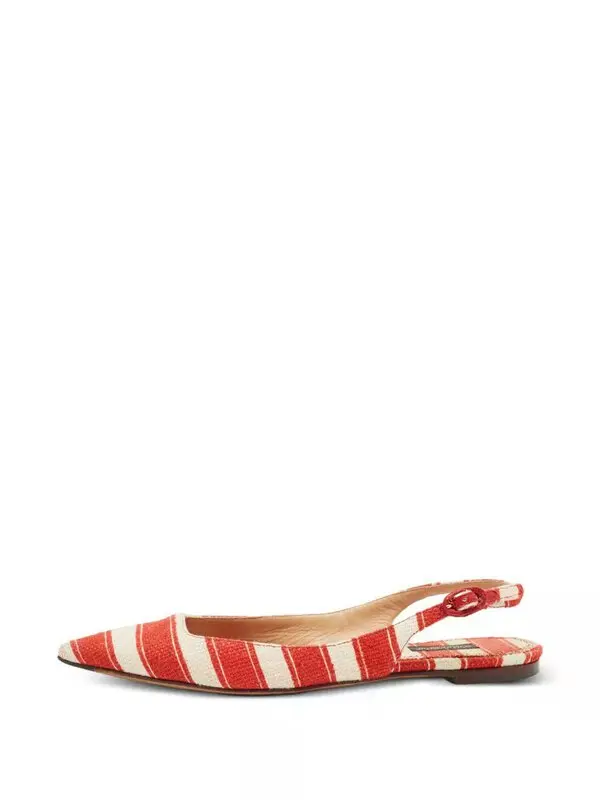 Dolce & Gabbana Pointed-toe Slingback Flat Pumps