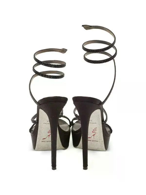 Rene Caovilla Cleo Crystal-embellished Sandals