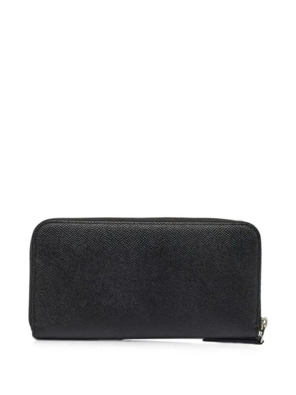 TOD'S Zip-around Logo-plaque Wallet