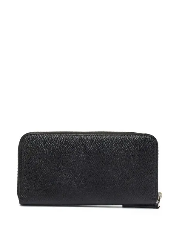 TOD'S Zip-around Logo-plaque Wallet