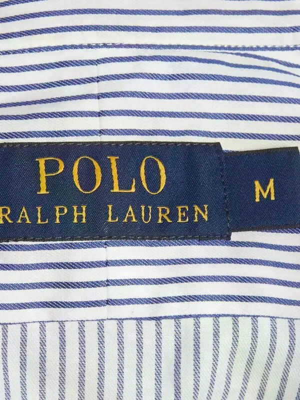 Polo Ralph Lauren Striped Long-sleeve Shirt - Blue
