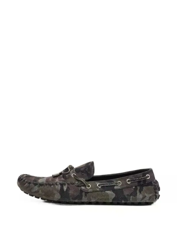 LOUIS VUITTON Hockenheim Leather Loafers