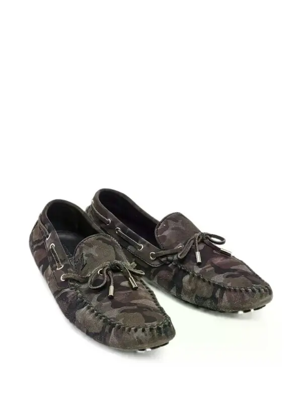LOUIS VUITTON Hockenheim Leather Loafers