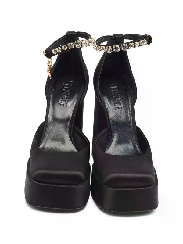 Versace Medusa Pendant Platform Pumps