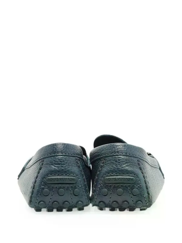 LOUIS VUITTON Hockenheim Leather Loafers