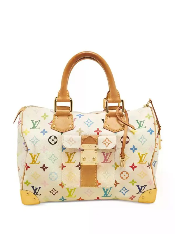 LOUIS VUITTON Monogram Multicolore Speedy 30 Tote Bag