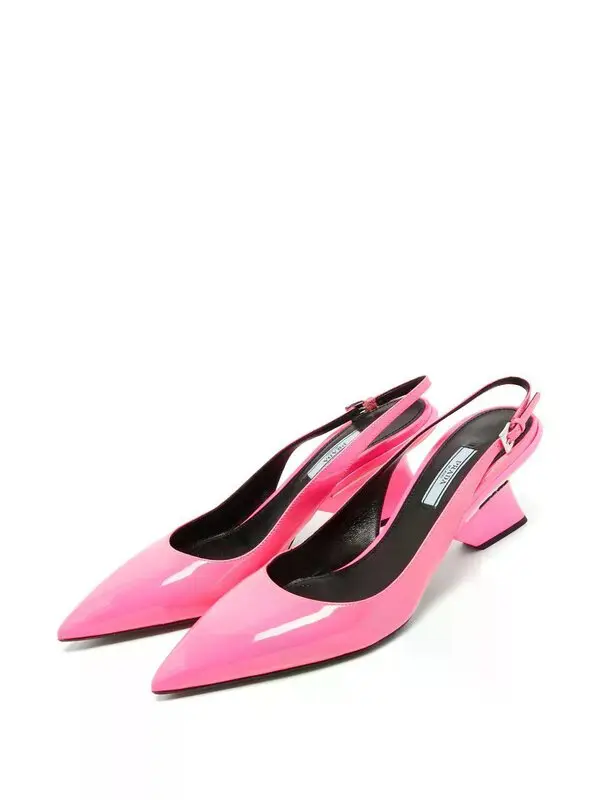 Prada Pointed-toe Slingback Pumps