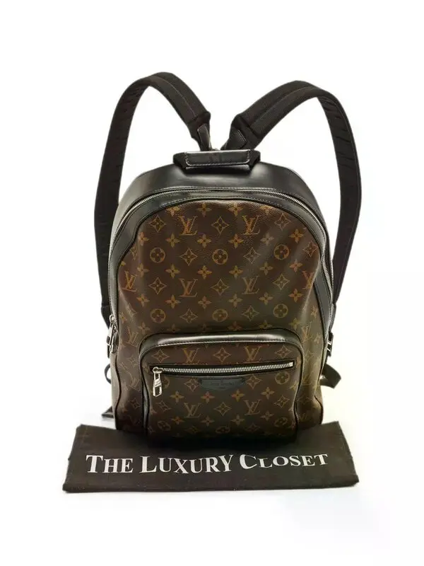 LOUIS VUITTON Macassar Josh Monogram Backpack