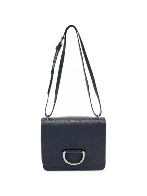 Burberry D-ring Shoulder Bag - Blue