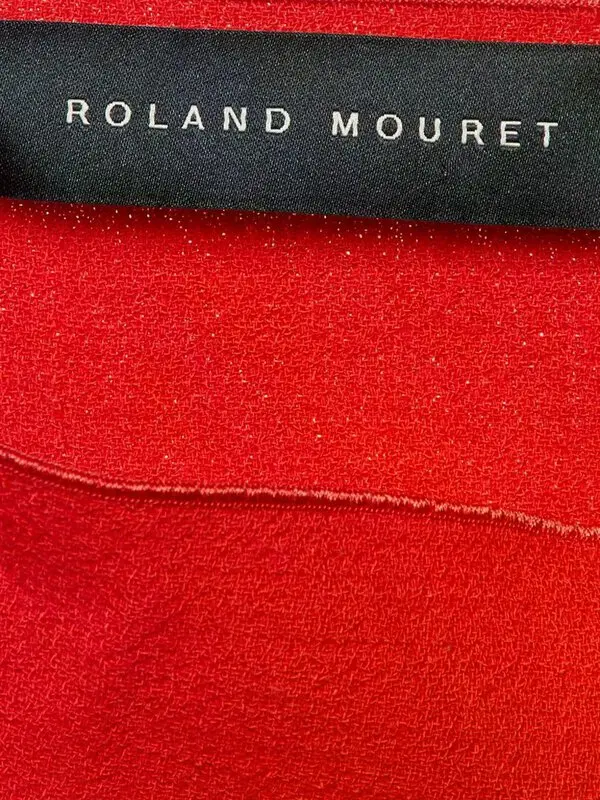 Roland Mouret Wool Textured Cut-out Trousers Set