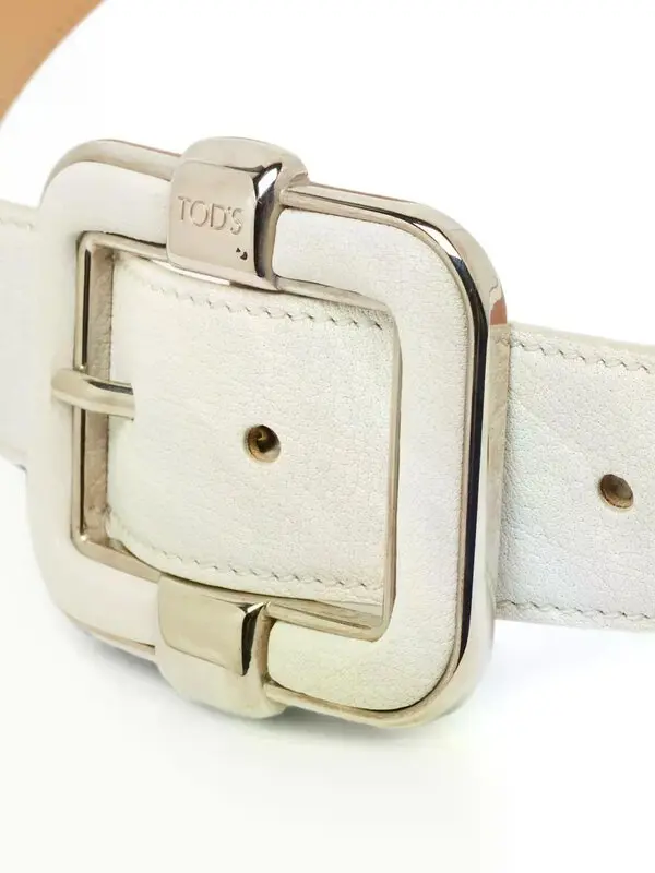 TOD'S Branded Buckle Belt