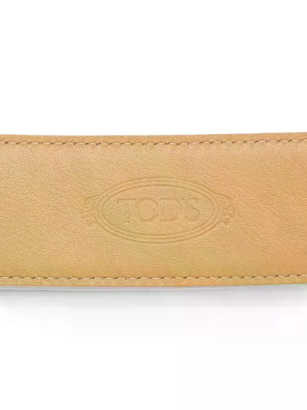 TOD'S Branded Buckle Belt