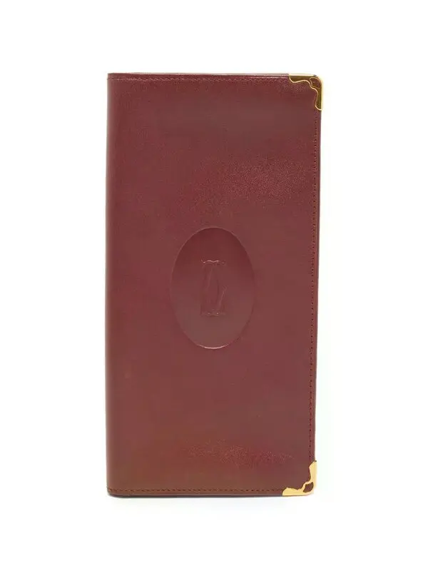Cartier Le Must De Long Wallet - Red
