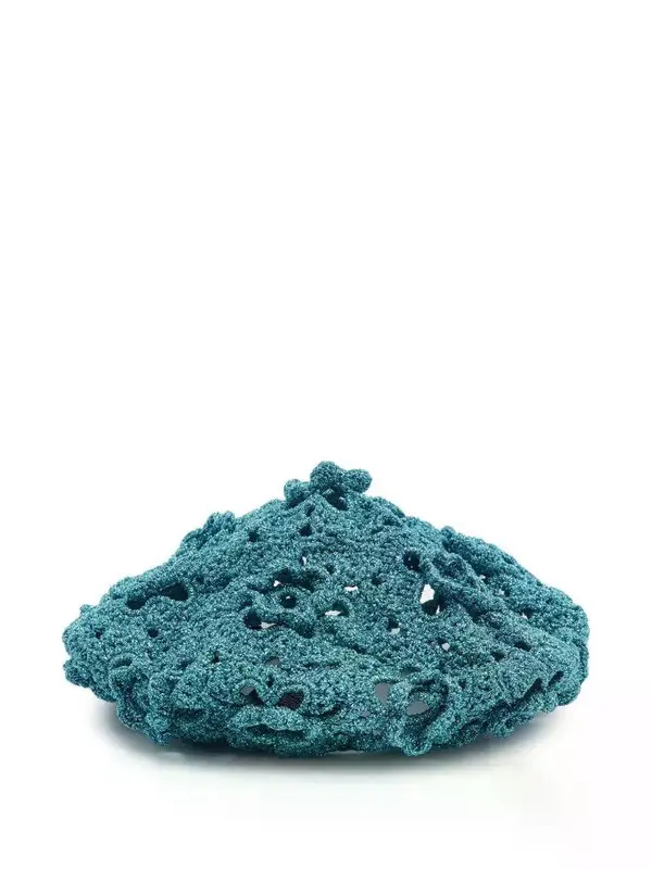 Gucci Crochet Open-knit Beret