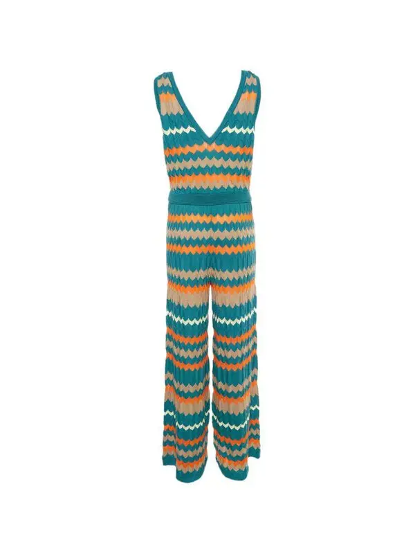 Missoni Crochet-knit Wide-leg Jumpsuit