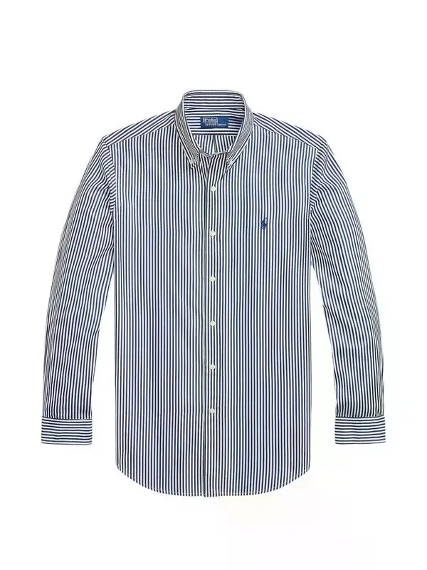 Polo Ralph Lauren Striped Buttoned Shirt - White