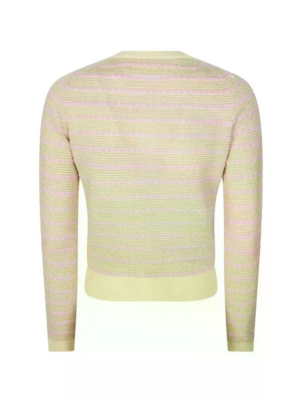 Guest In Residence Pebble Stripe Jane Cardigan - Neutrals