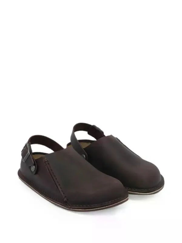 BIRKENSTOCK Lutry Premium Oiled Leather Mules