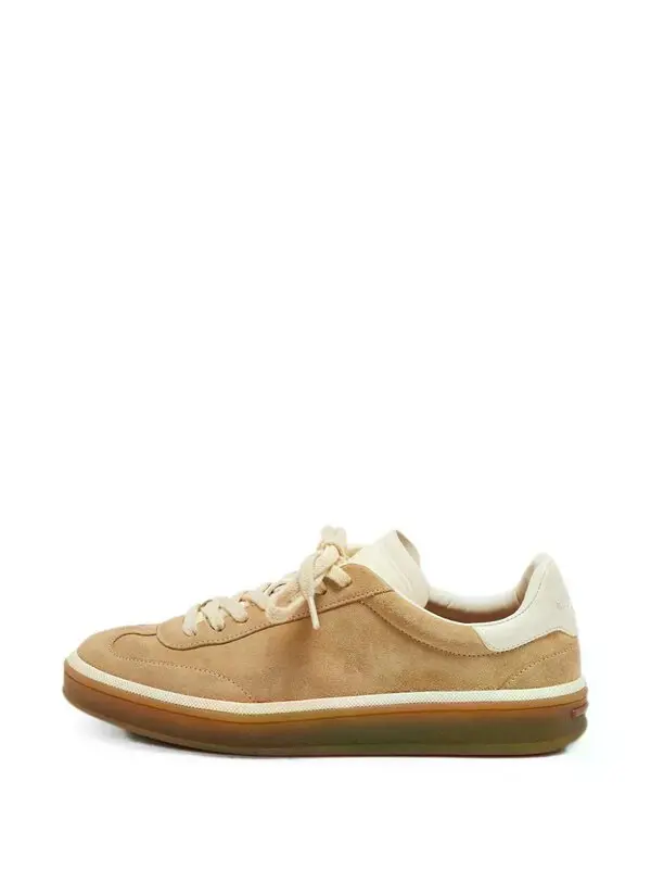 Loro Piana Tennis Walk Panelled Sneakers