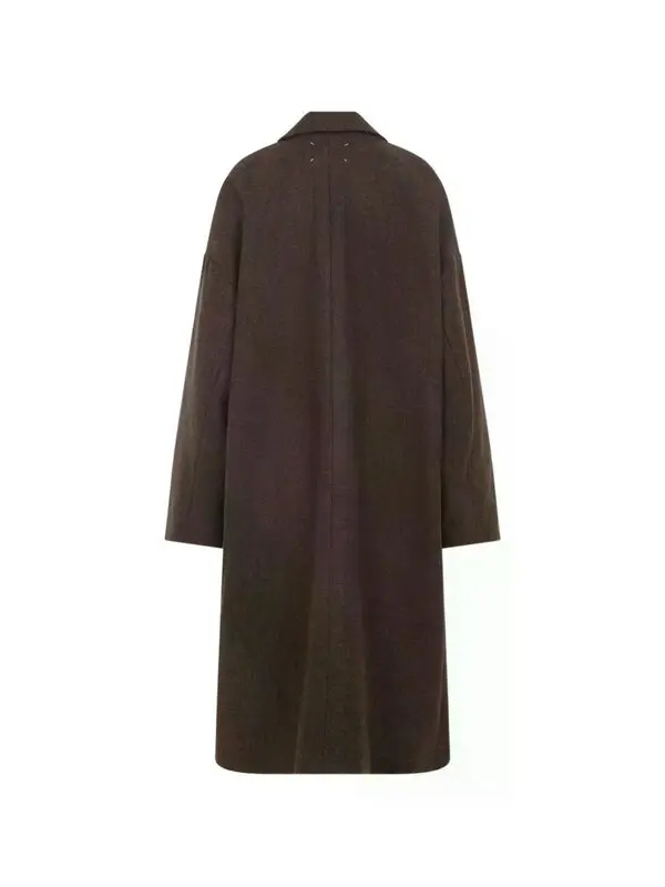 MAISON MARGIELA Check Wool Coat