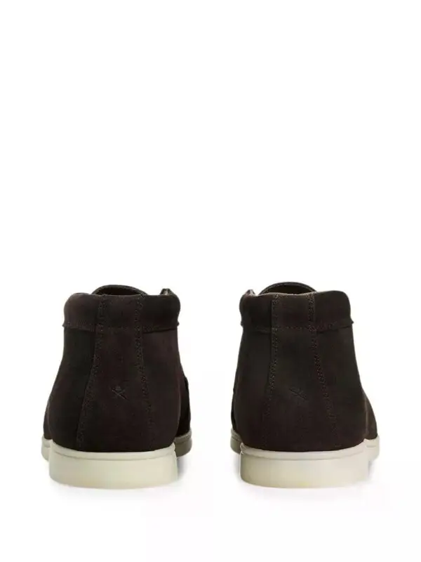 HACKETT LONDON Almond Toe Suede Boots