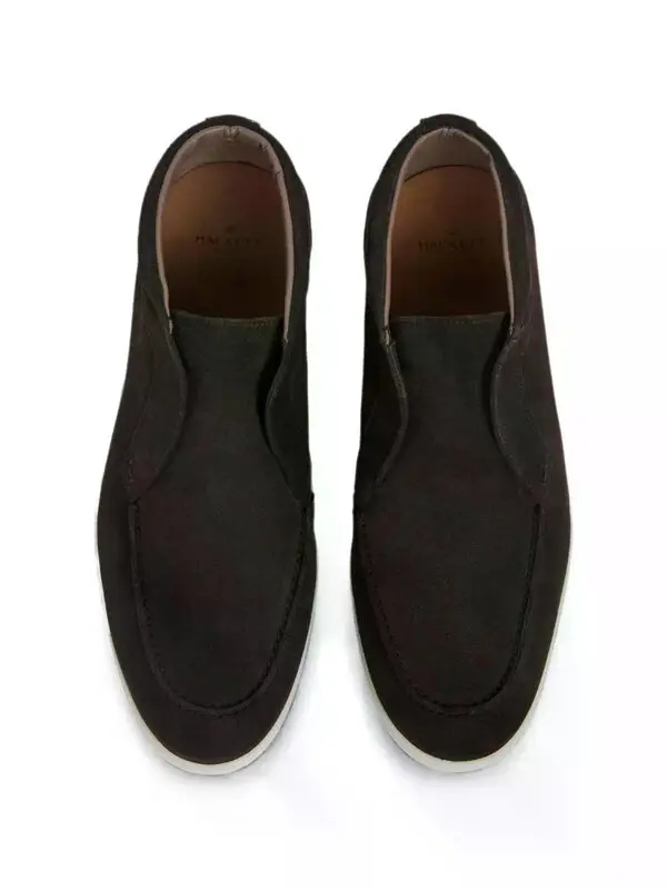 HACKETT LONDON Almond Toe Suede Boots