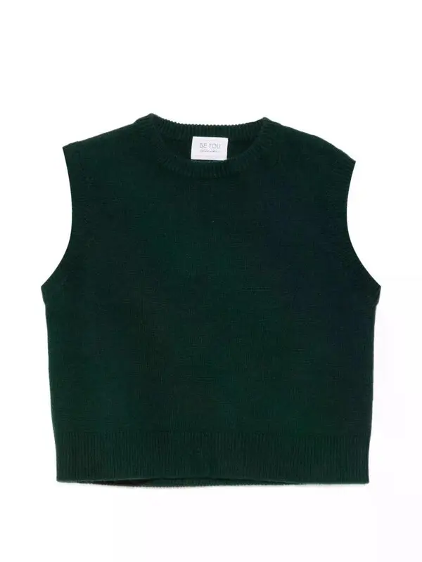 BEYOU Sleeveless Knitted Top