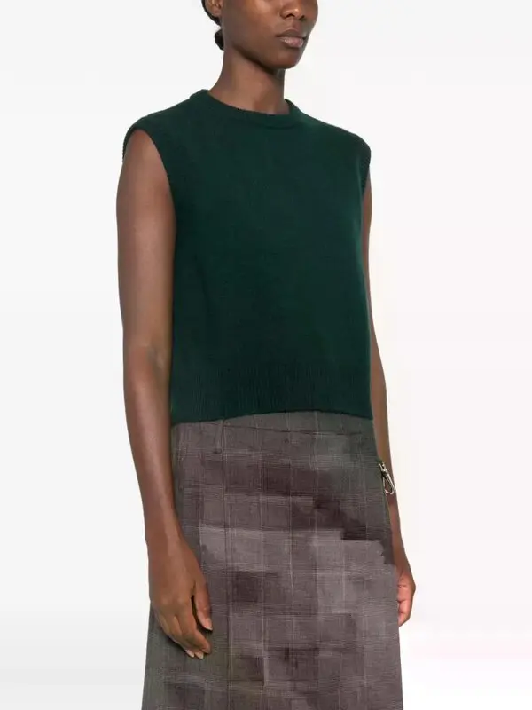 BEYOU Sleeveless Knitted Top