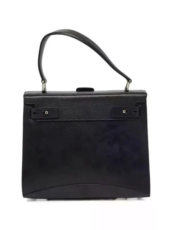 Gianfranco Ferre Front Pocket Turn-lock Handbag