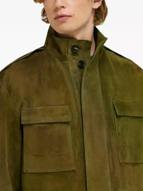 FERRAGAMO Suede Safari Jacket