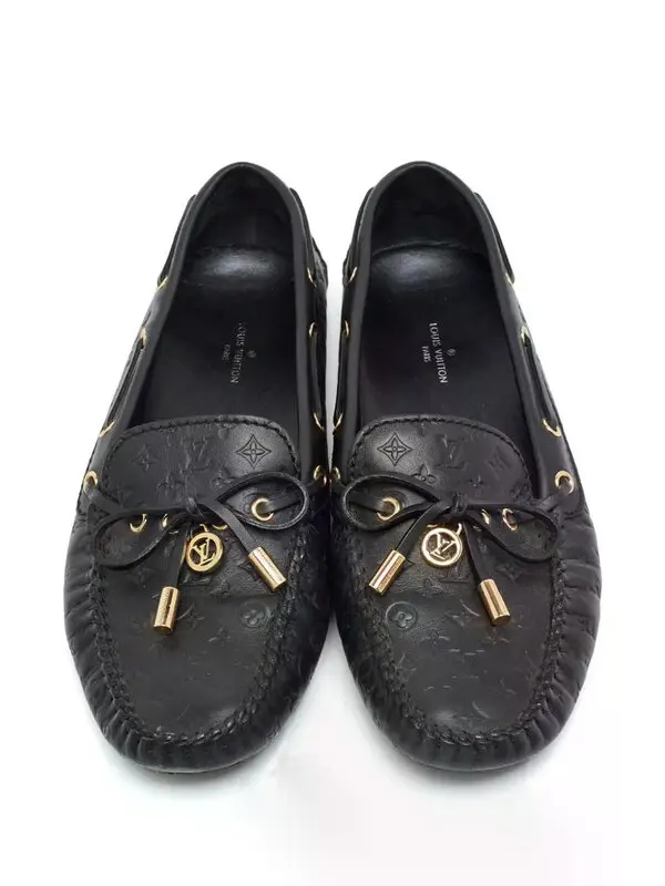 LOUIS VUITTON Gloria Monogram Loafers