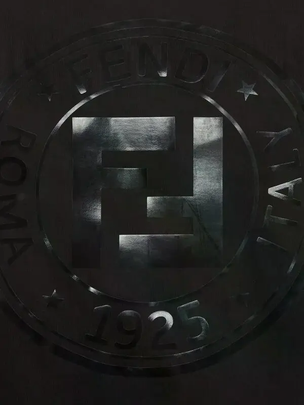 Fendi Logo-print Ff-tape T-shirt