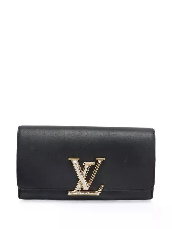 LOUIS VUITTON 2010 Louise Leather Clutch Bag