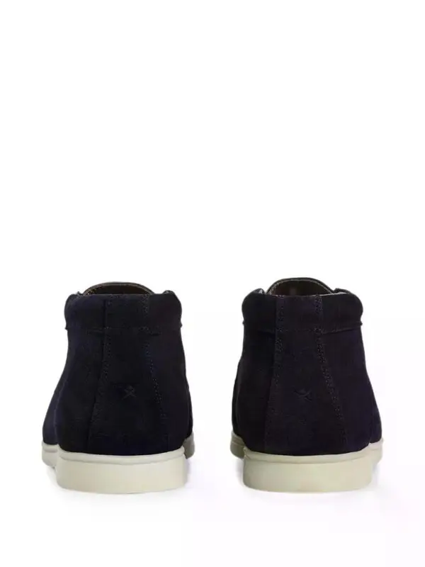 HACKETT LONDON Suede Almond Toe Boots