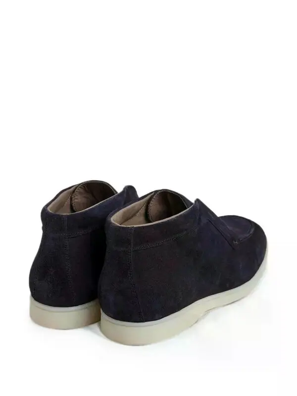 HACKETT LONDON Suede Almond Toe Boots