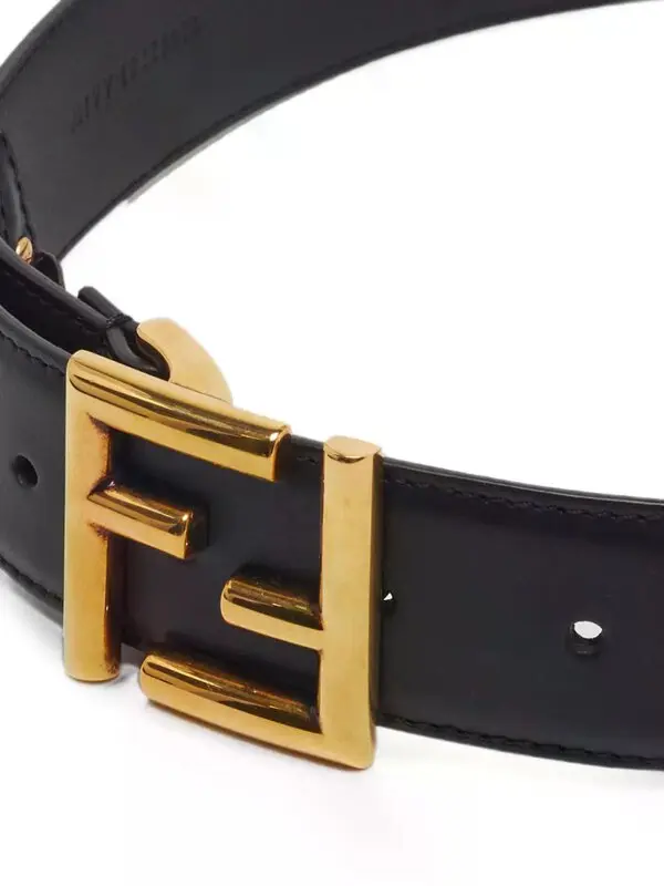 Fendi Ff Logo Plaque Belt