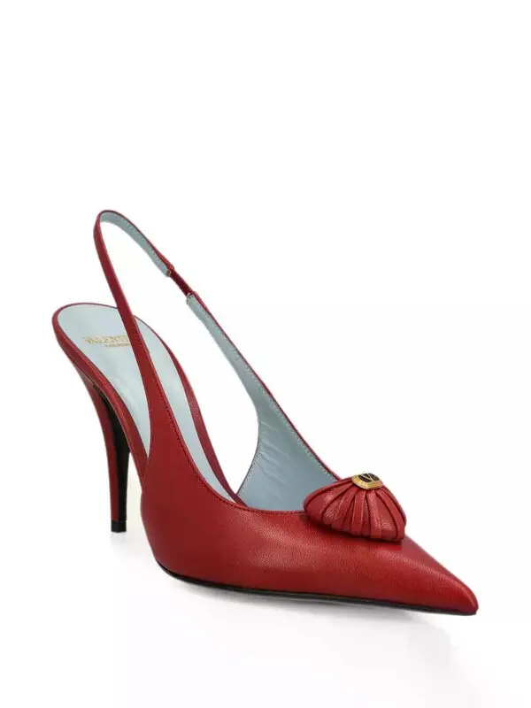 Valentino Garavani Vlogo Signature Slingback Pumps