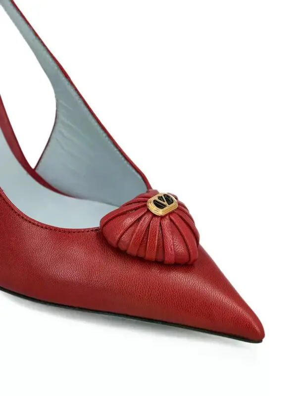 Valentino Garavani Vlogo Signature Slingback Pumps