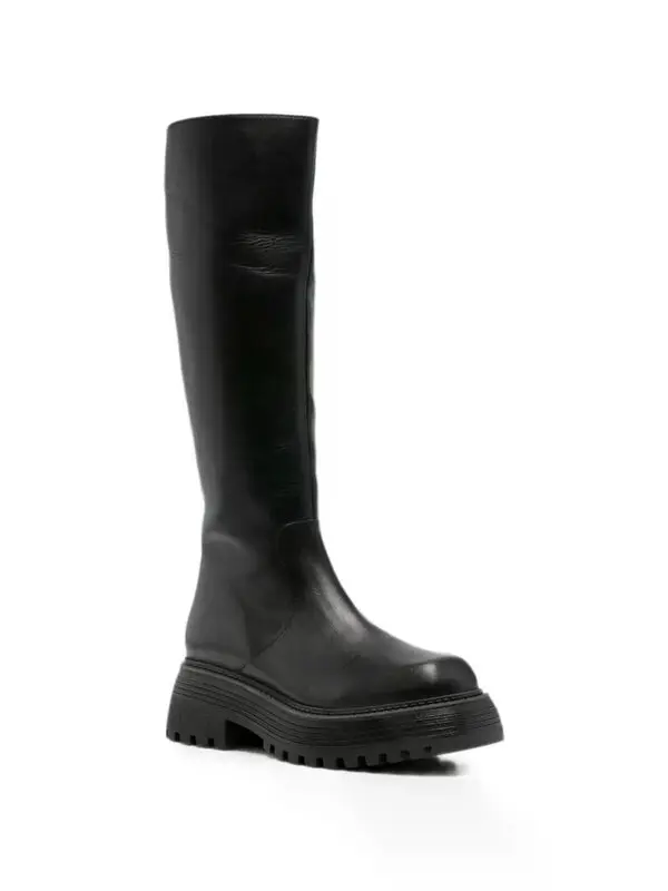 SERGIO MORETTI FIRENZE Round-toe Knee-high Boots