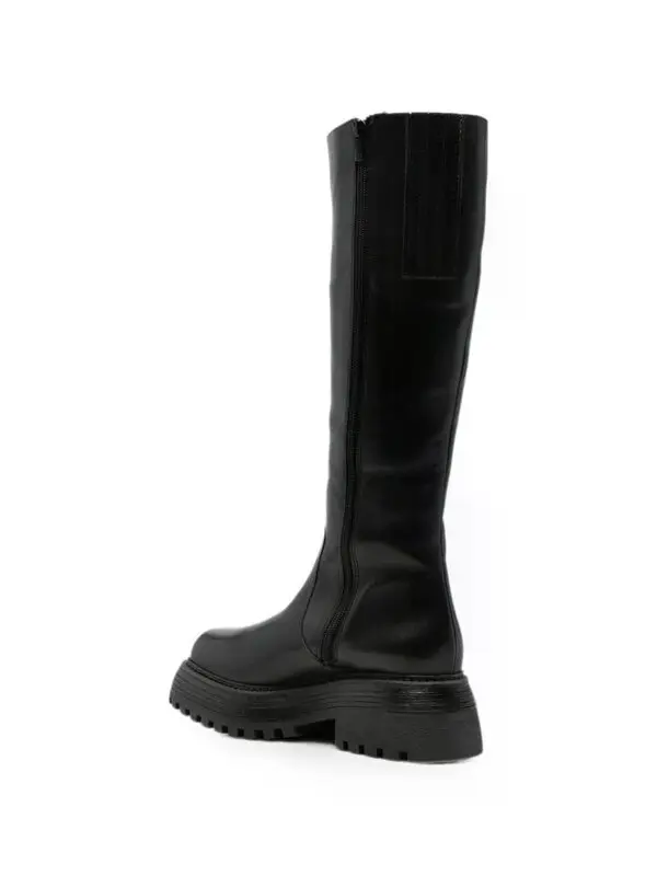 SERGIO MORETTI FIRENZE Round-toe Knee-high Boots