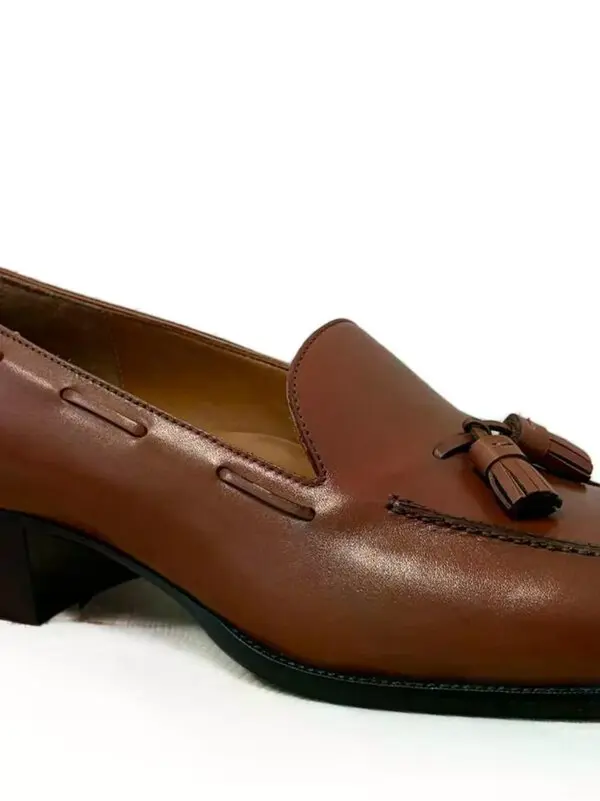 Loro Piana Serge Tassel Loafers