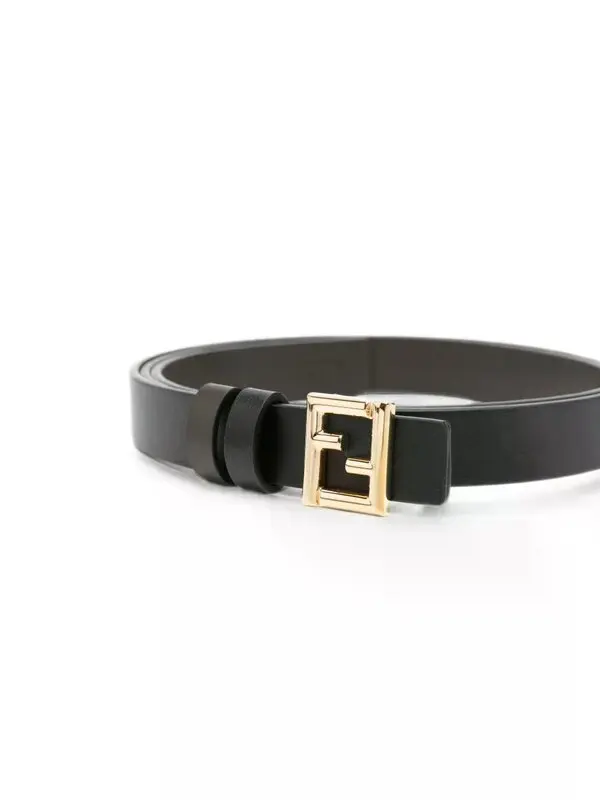 Fendi Ff Logo Buckle Belt