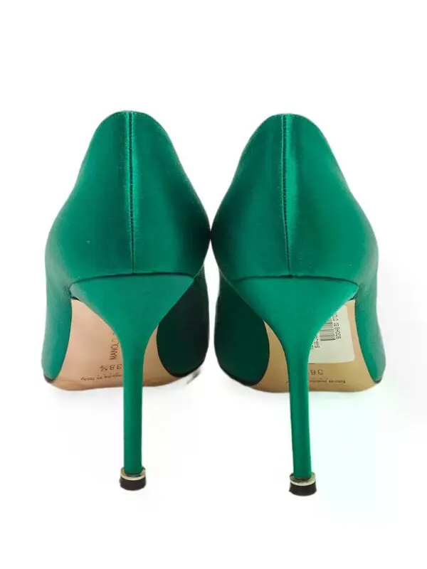Manolo Blahnik Hangisi Buckle Pumps