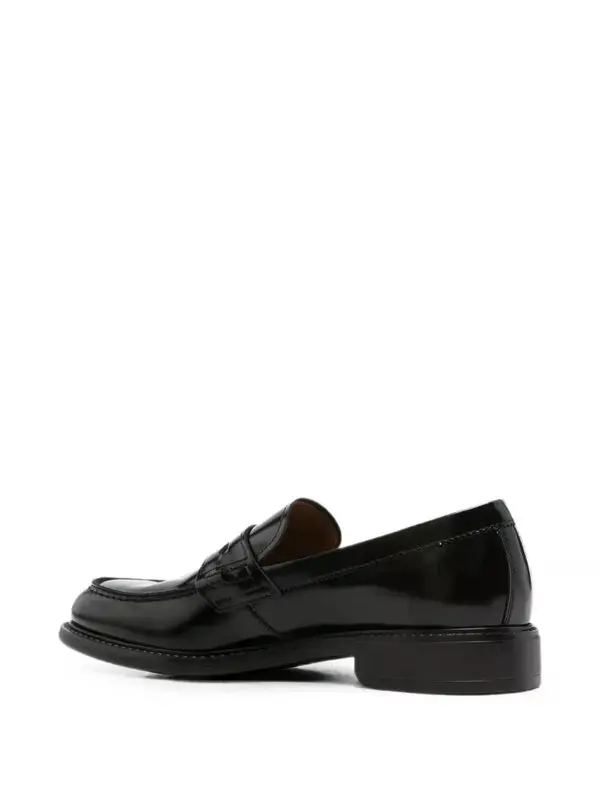 NEROGIARDINI Diana Polished Leather Loafers