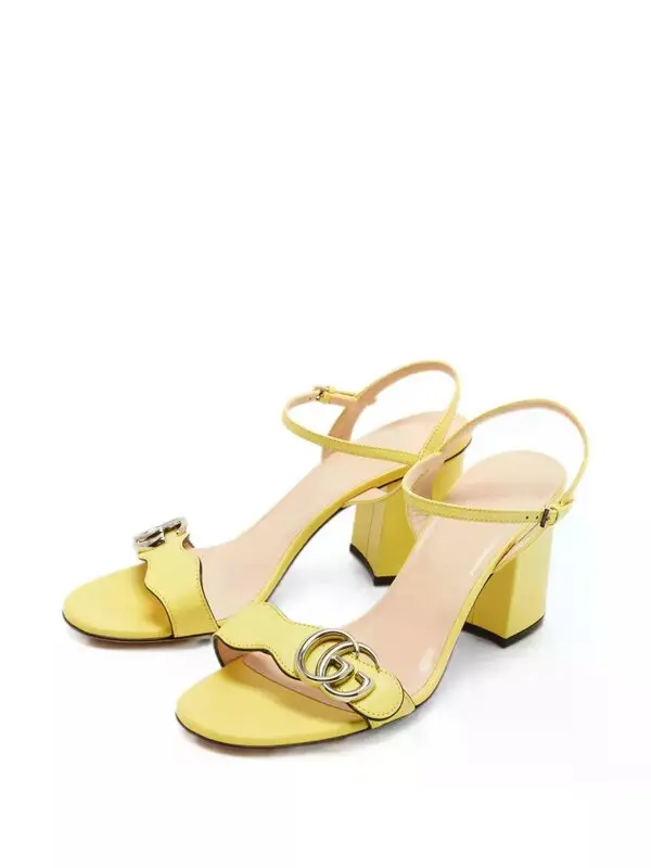 Gucci Double G Ankle Strap Sandals